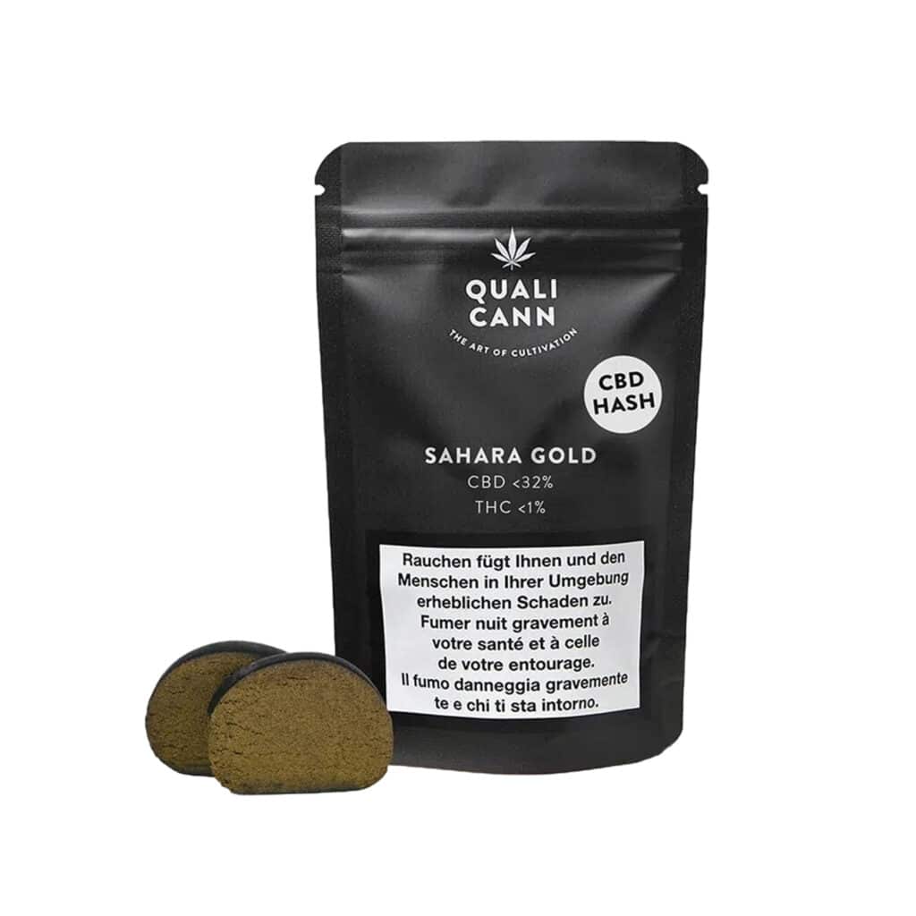 Qualicann ~ Sahara Gold (Moroccan Hash) - Genuine Swiss